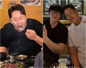 '194cm에 130kg' 이대호, 20kg 감량 전후 어땠나..볼살 홀쭉 [핫피플] - OSEN