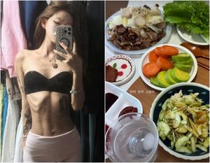 41kg 뼈말라 ‘故최진실 딸’ 최준희, 건강한 식단 "한끼 소중해" - OSEN