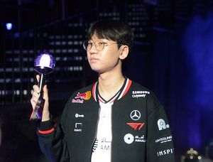 [사진] ‘도란’ 최현준, ‘T1 홈그라운드, 처음이에요’ - OSEN