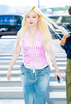 [사진]아이들 우기,'빛나는 금발 헤어' - OSEN