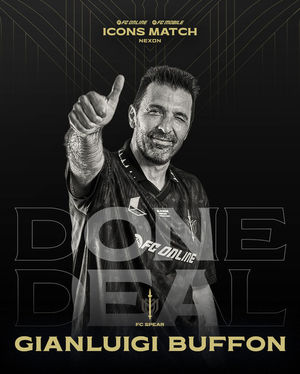 'FC 스피어' 부폰 vs '실드 UTD' 카시야, 레전드 GK 대결이 온다...2025 아이콘매치 기대감↑ - OSEN