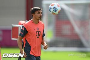 이럴수가? '불륜남' 토트넘 입성... 바이에른 MF 팔리냐, 임대 이적+완전 이적 조항 포함→KIM 아닌 SON 동료 - OSEN