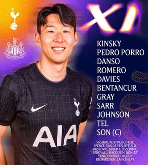 '마지막이 될' 토트넘, '손흥민 포함' 선발 라인업 공개...'SON vs 트리피어' 성사 [오!쎈 서울] - OSEN