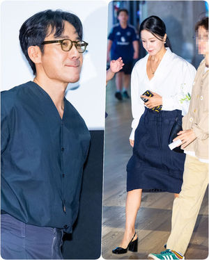 마지막 숙제’ 시사회 찾은 엄정화, 동생 엄태웅 향한 따뜻한 응원” [박준형의 ZZOOM] - OSEN