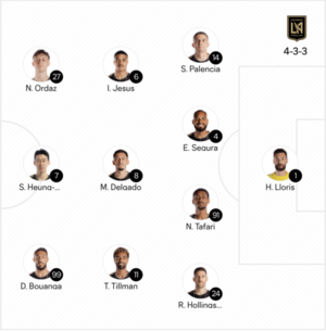 '오늘도 SON톱 가동!' LAFC, 댈러스 원정 선발 라인업 공개...손흥민, 데뷔골 '정조준' - OSEN