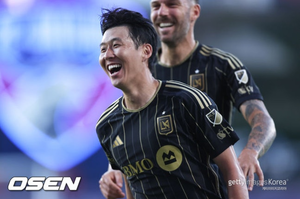 '대박! 토트넘 떠나 더 잘 된다' SON, MLS '이주의 팀' 또 포함... 데뷔달에 '벌써 2번' - OSEN