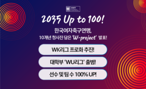 "2035년까지 100% 성장" 한국女축구연맹, 'W-Project'로 10개년 로드맵 제시...새 황금기 맞는다 - OSEN