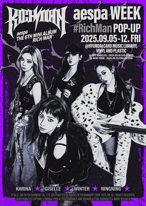 aespa Launch ‘Rich Man’ Pop-Up Tour Spanning Seoul, LA and Beijing - OSEN
