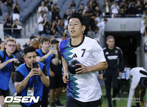 손흥민이 MLS를 흔들었다! SON 홈 데뷔전, 패배에도 LA는 축제였다 - OSEN