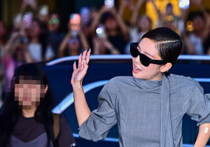 제니 등장에 성수동 멈췄다…시선강탈 시크룩[지형준의 Behind] - OSEN