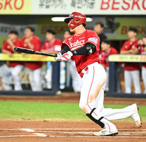 [사진]류효승,'턱밑까지 추격' - OSEN