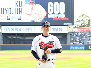 [사진]고효준,'KBO 역대 29번째 600경기 출장 기록' - OSEN
