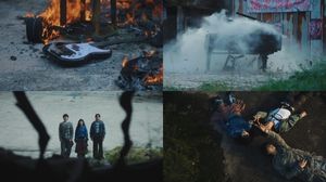 루시, 신곡 '사랑은 어쩌고' MV 티저 공개..불타는 악기로 긴장감 - OSEN