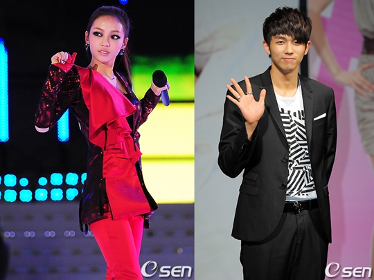 2AM-카라 빼빼로 게임, 구하라-슬옹 아슬아슬한 키스신 연출