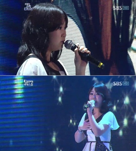 '김연아 아이스쇼' 박지민, '오버 더 레인보우' 열창..예뻐졌네!