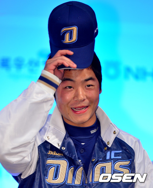 [사진]NC 이성민, '장난기 가득 미소' - OSEN