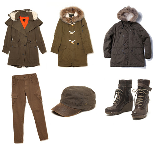 윈터 밀리터리 룩이면 일상 스타일 UP↑