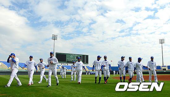 [사진]WBC 전지훈련, 여기는 대만 도류구장