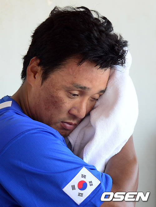 [사진]이승엽과 태극마크