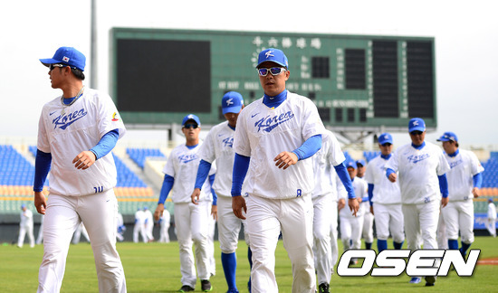 [사진]WBC 대표팀 '훈련 시작이다'