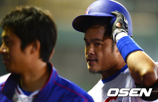 [사진]대만 린즈성, '한방 날렸어'