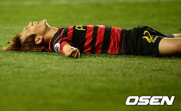 [사진]노병준, '아쉽다'