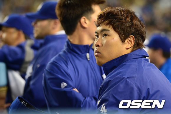 [사진]'7승 좌절' 류현진,'방어율은 2.72로''