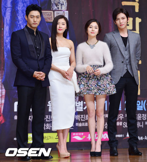 [사진]주진모-하지원-백진희-지창욱,'기황후 정말 기대되시죠?'