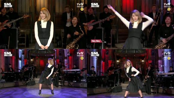 'SNL' 가희, 오프닝부터 섹시댄스 '후끈'