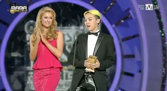 지드래곤, MAMA 남자 가수상 수상 "좋은 무대로 보답"