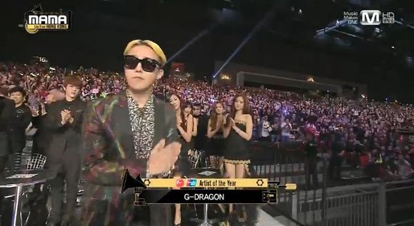 지드래곤, MAMA 올해의 가수상 수상 '4관왕' - OSEN