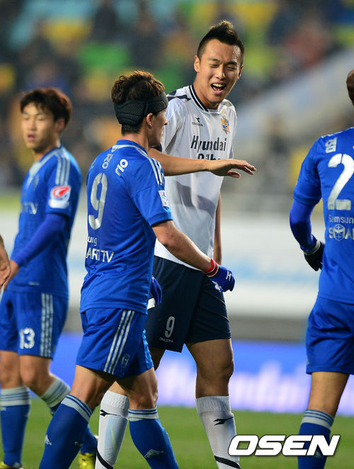 [사진]김신욱, '장은이형, 살살해'