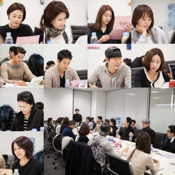 JTBC '귀부인', 첫 대본연습 공개..박정아·서지혜 총출동