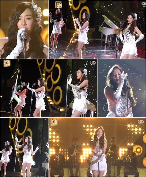 [SBS가요대전] 태티서, 깜찍 벗고 성숙 '드림걸스'