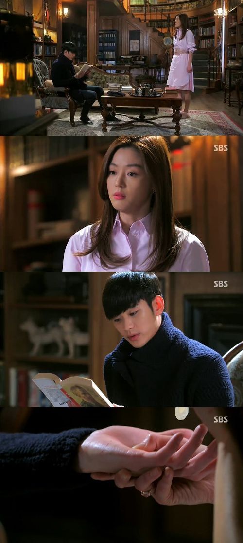 ‘별그대’ 전지현, 김수현 정체 의심..“당신 정말 이상해”