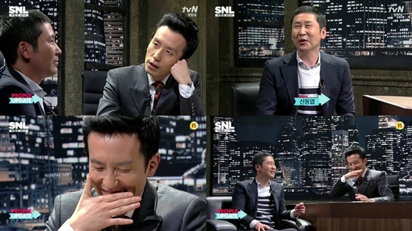 'SNL' 신동엽 "유희열, 야한 얘기할 때 잇몸 빨개져"