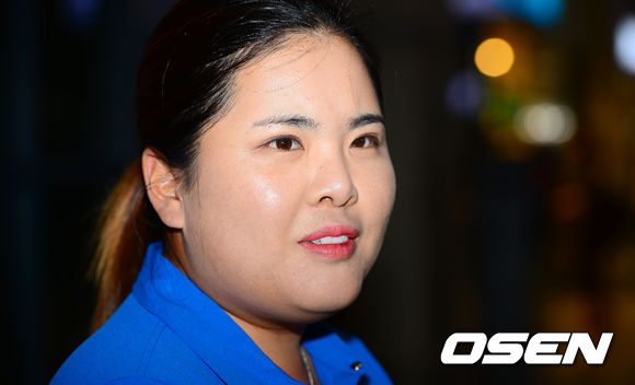 [사진]박인비,"골프장 야외에서 결혼식을 올리는것이 꿈이다"