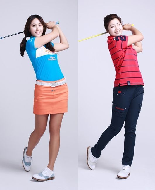 2014년 제6대 KLPGA 홍보모델 스튜디오 촬영 사진 공개