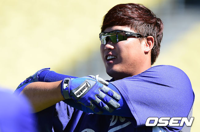 [사진]류현진,'디트로이트 원정의 아픔은 잊고' - OSEN