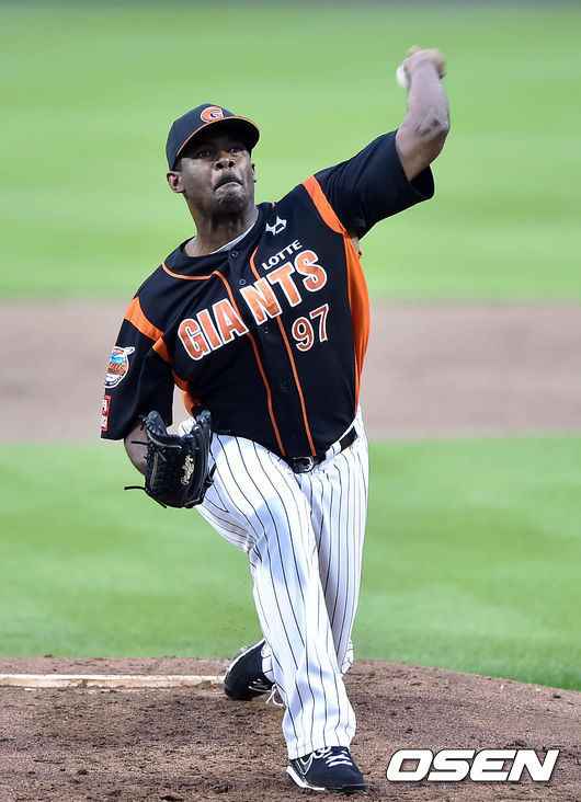 '최고 150km' 유먼, 한화전 6이닝 2실점 QS 쾌투