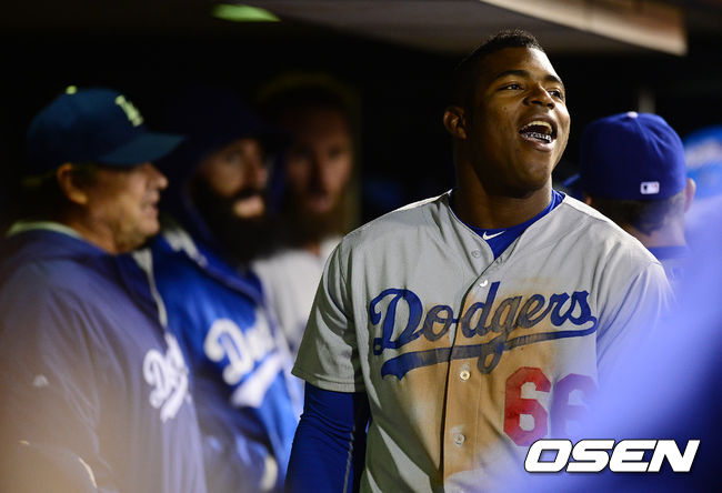 [사진]푸이그, 'SF에 복수 제대로 하네'