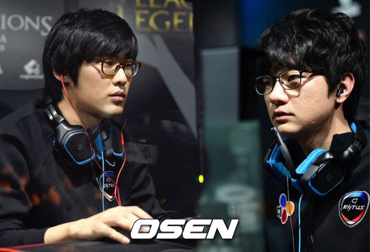 '롤챔스 태풍의 눈' CJ의 질주, 강찬용-홍민기에게 달렸다