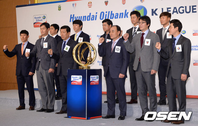 [사진]멋진 경기 다짐하는 K리그 클래식 각 구단 감독