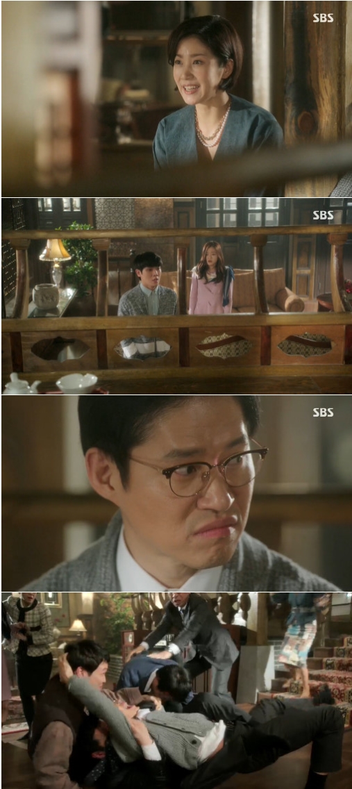 '풍문' 유준상, 돌발 반항 이준에 분노 폭발…'난리법석'