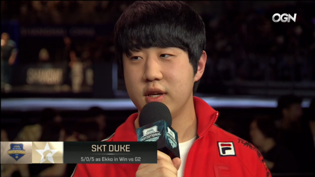 [MSI] '듀크' 이호성 "RNG전, 힘들겠지만 할만하다"