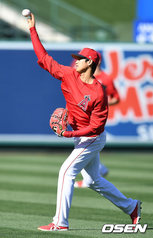 "아니 벌써 161km! 최고 165km 넘는다" 오타니 괴물 부활 예고, 日 기대만발