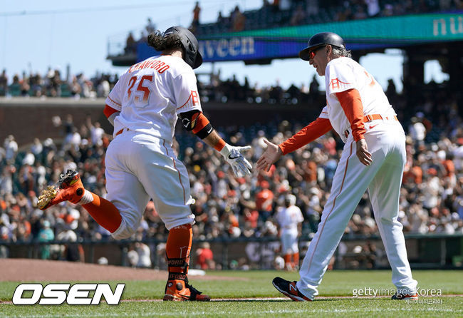 '홈 승률 .698' SF, 라이벌 LAD 제치고 파워랭킹 1위…6위 TB-7위 SD