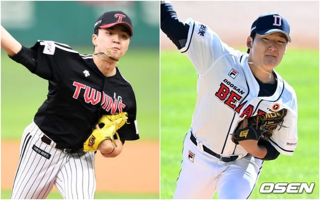 ‘152km’ 1차지명 vs ‘150km’ 1차지명...두산-LG ‘운명’을 걸고 맞붙다