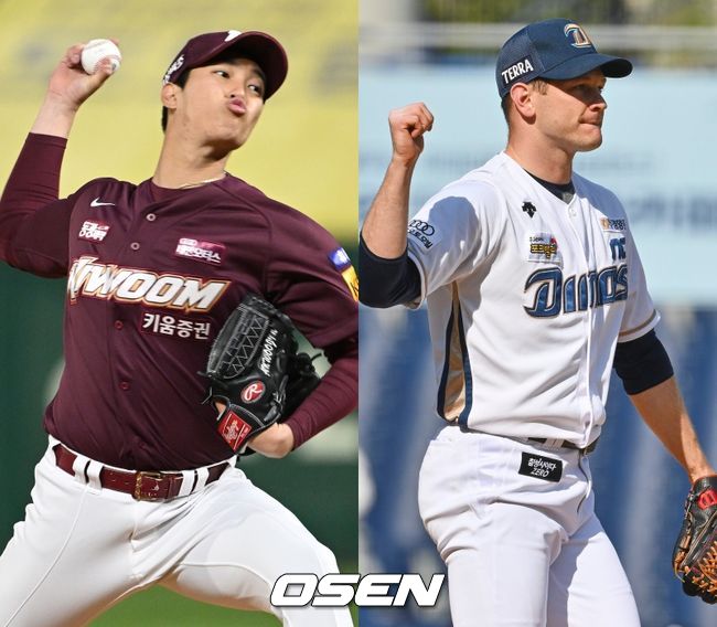 ’158km-113구 역투’ 안우진, NC 에이스 루친스키 2번이나 잡았다 [오!쎈 창원]