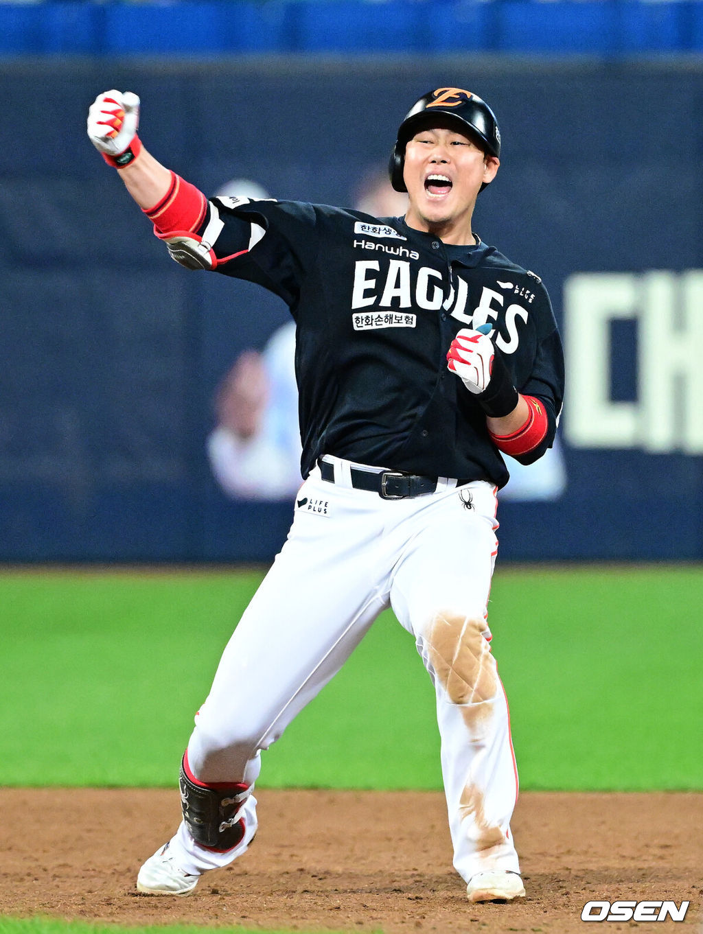 "제가 못하면 '그분'도 같이 욕을…" 타율 .583 맹폭, 하주석의 뜨거운 가을에는 예비 신부의 힘 있었다 [PO3] - OSEN